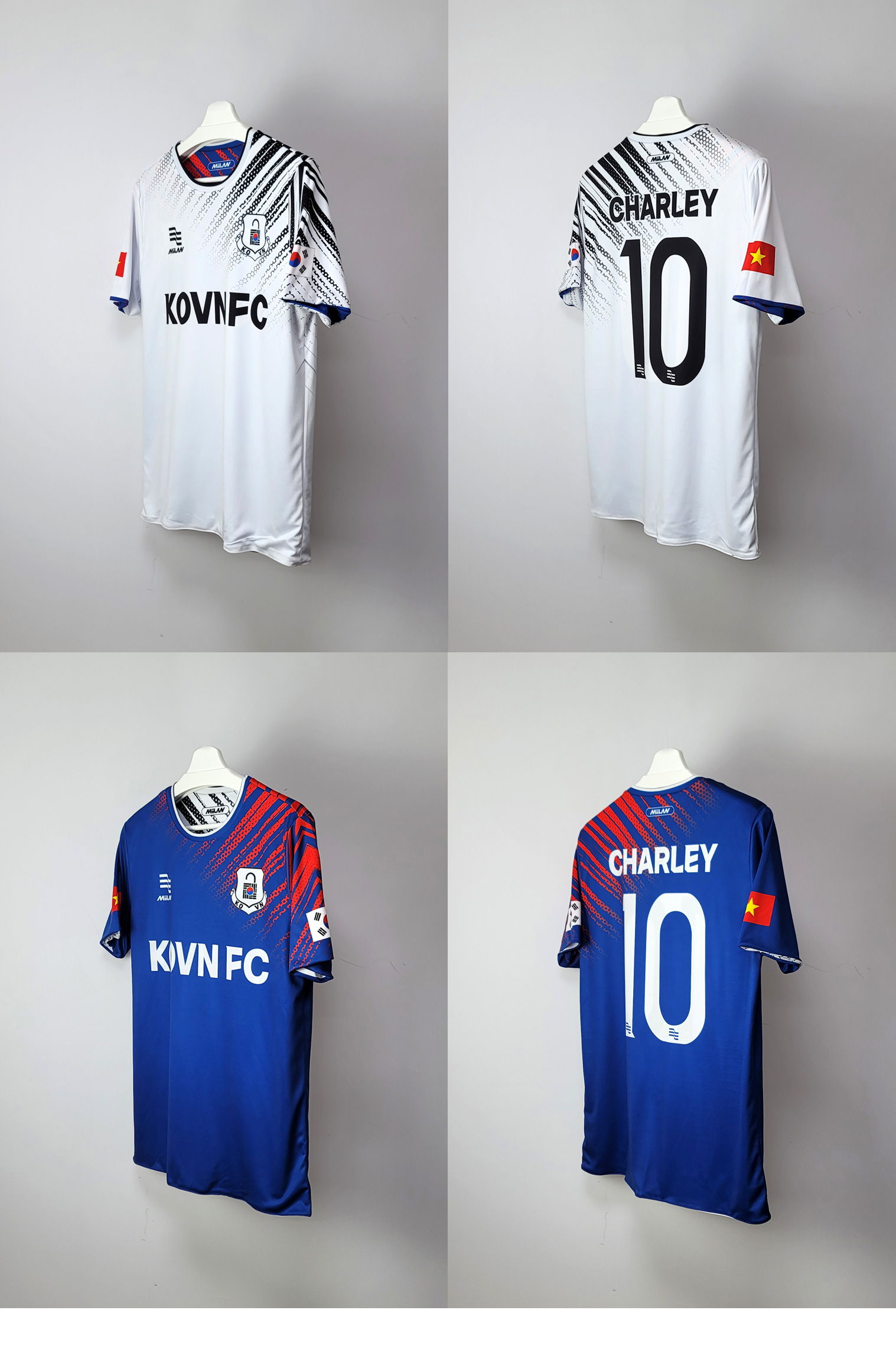 KOVN FC양면유니폼(C.50D실키밀란) : 밀란코리아