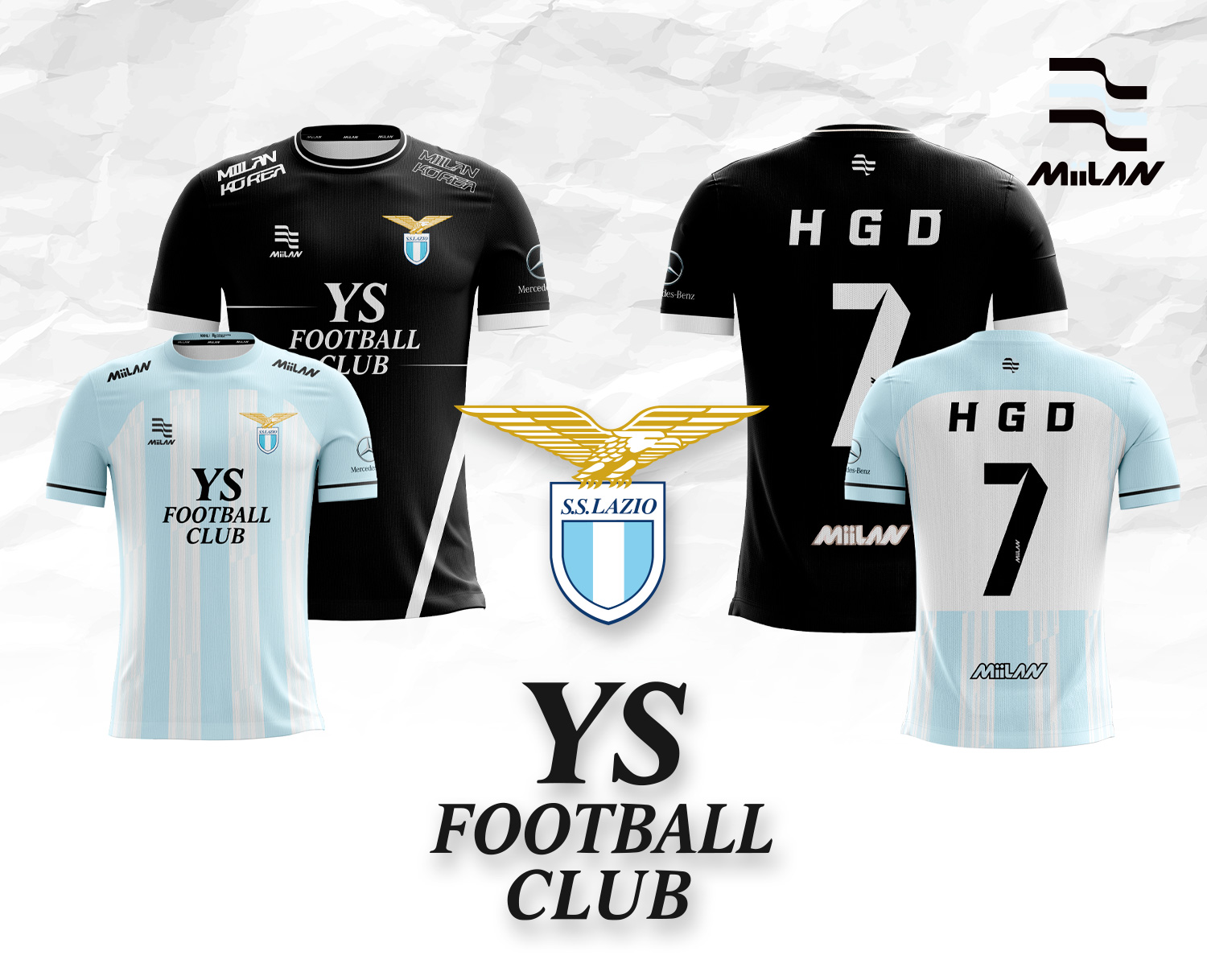 YS FC양면유니폼(D.아이스립) : 밀란코리아