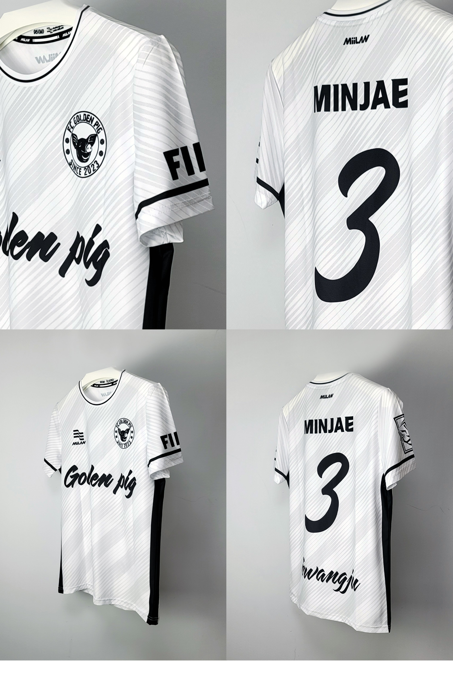 GDP FC 단면유니폼(B.우레탄5홀) : 밀란코리아