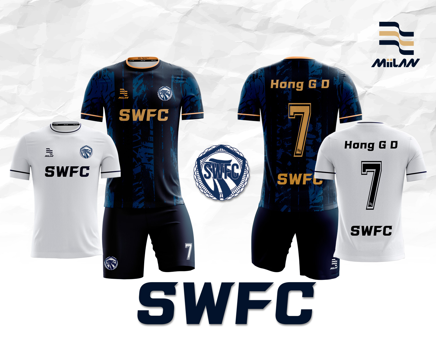 SW FC양면유니폼(D.아이스립) : 밀란코리아