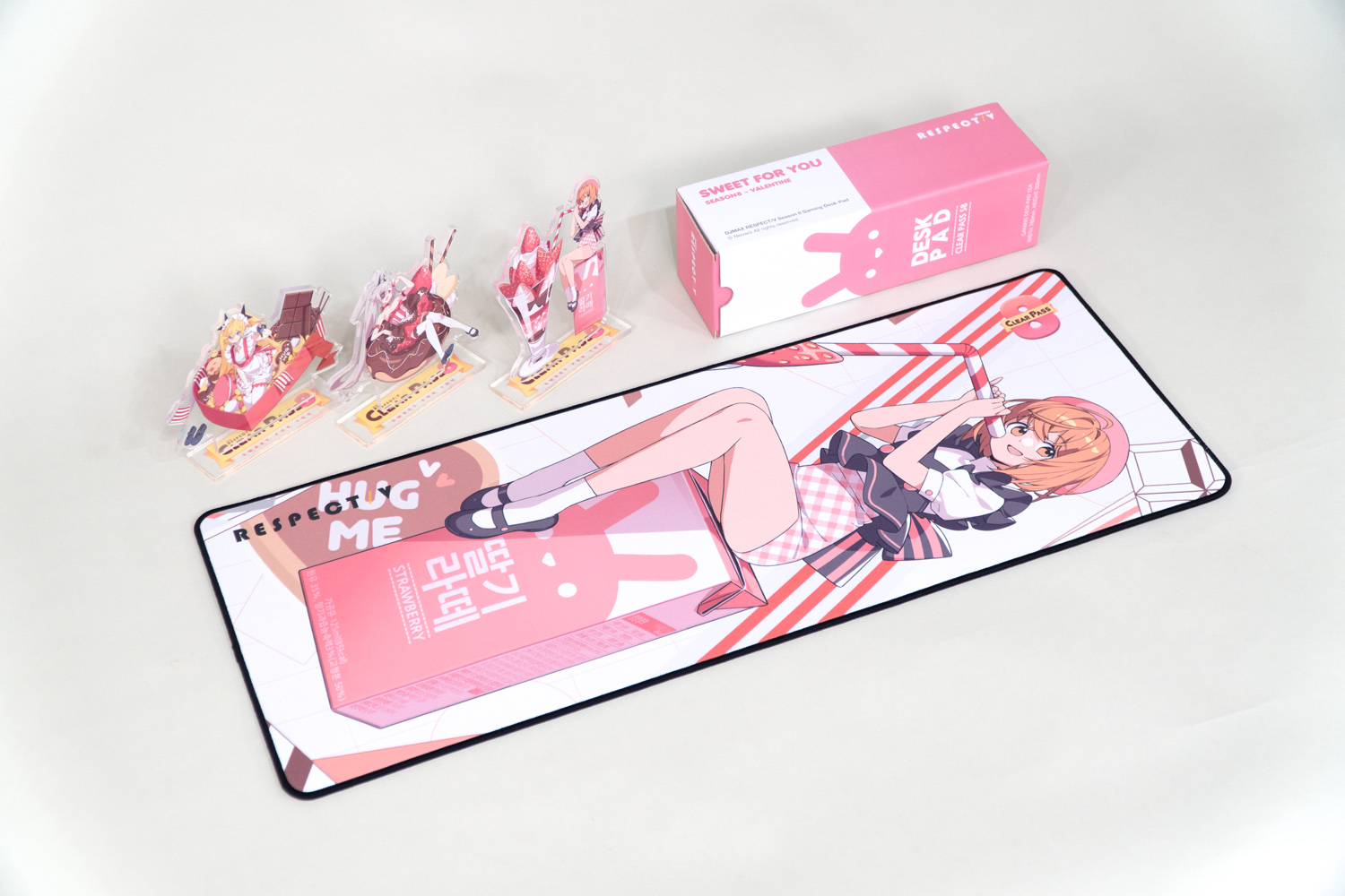 DJMAX RESPECT V S8 아크릴 스탠드 피규어 - EL CLEAR : DJMAX STORE