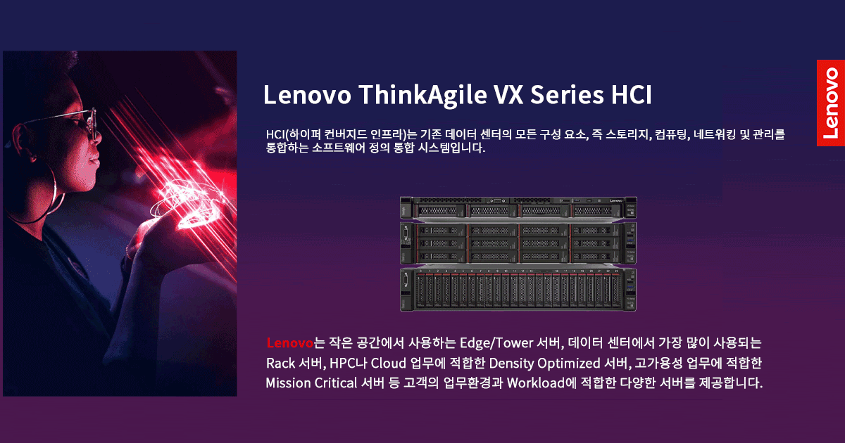 HCI, 레노버 ThinkAgile VX Series