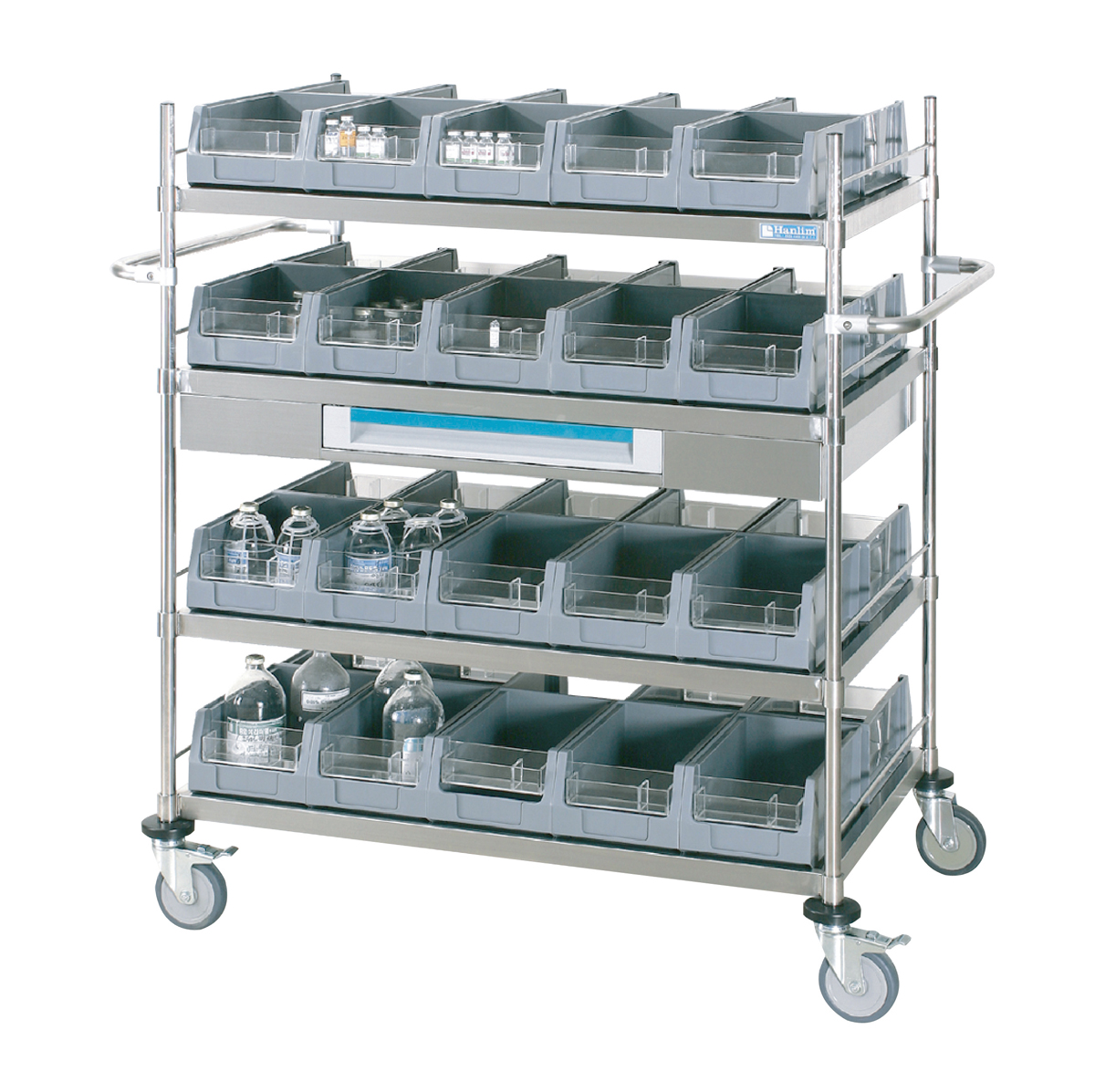 Fluid Bin Delivery Cart ┃HL-FDBC-01 / HL-FDBC-02 : |주|한림의료기