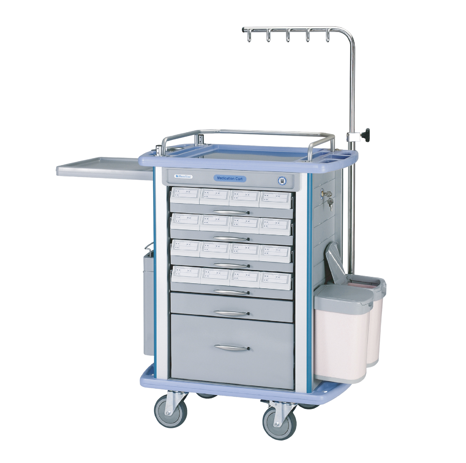 Medication Cart (Bin Type) : |주|한림의료기