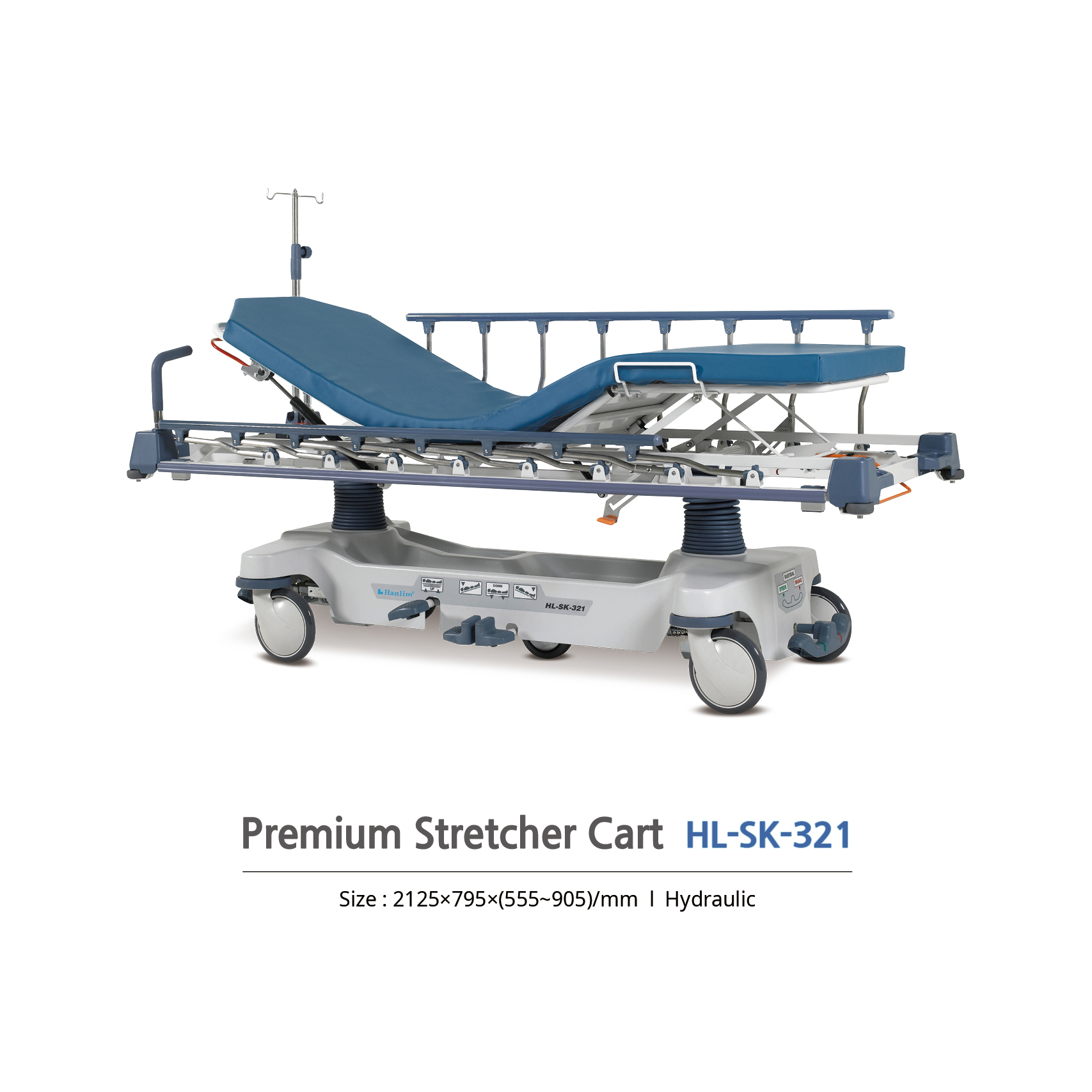 Premium Stretcher Cart┃ HL-SK-321 : |주|한림의료기