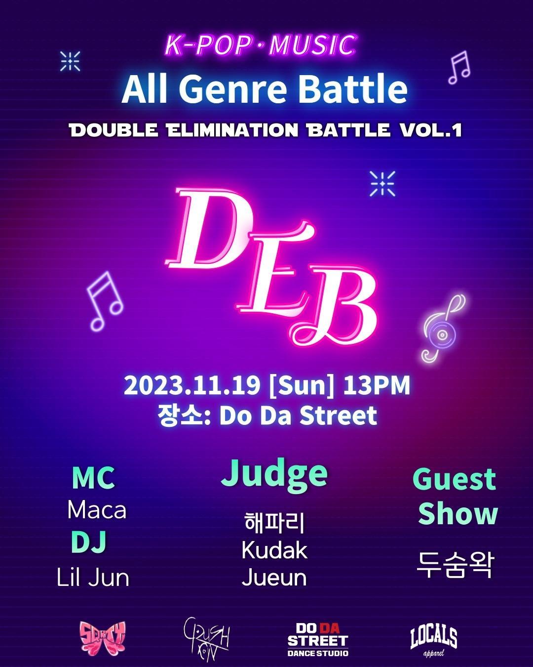 Double Elimination Battle VoL 1 Battle 