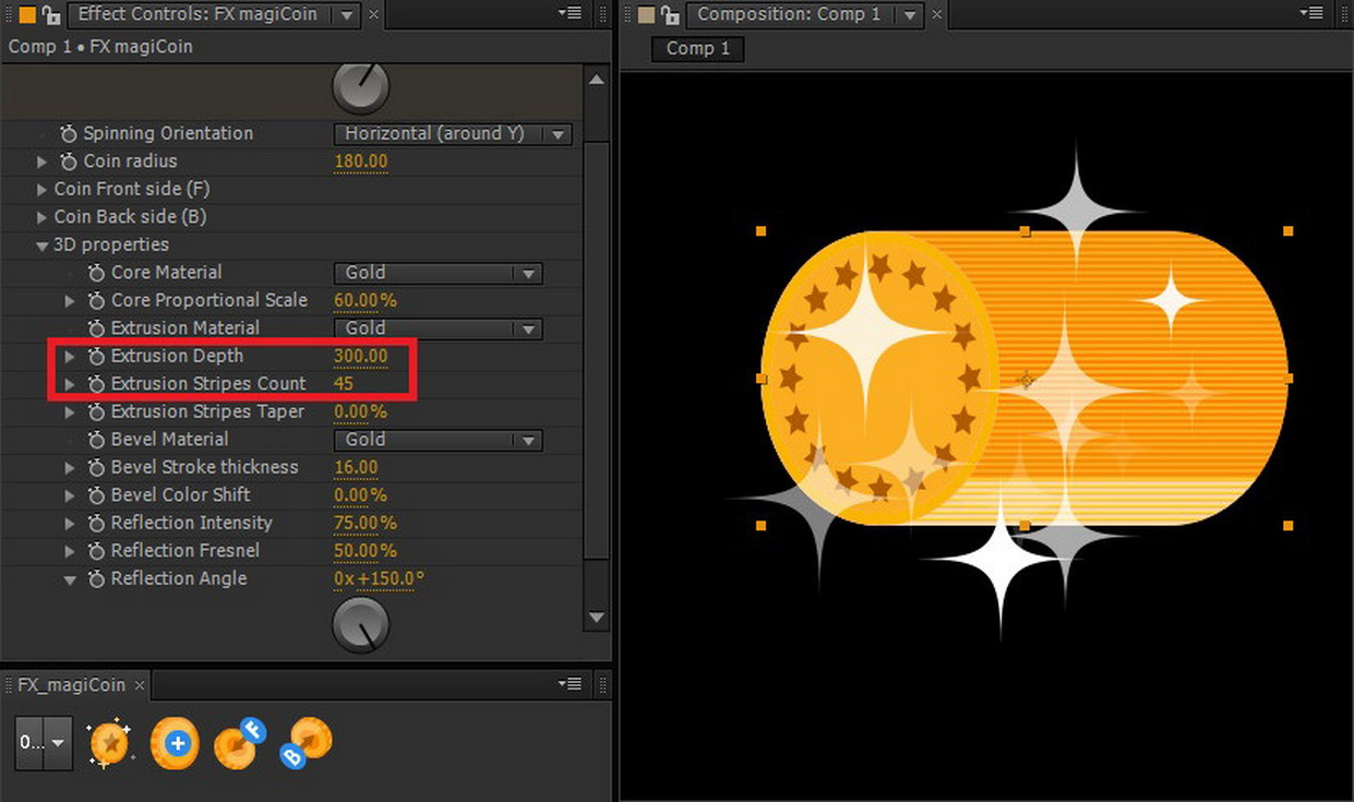FX_magiCoin Script : TUTORIAL
