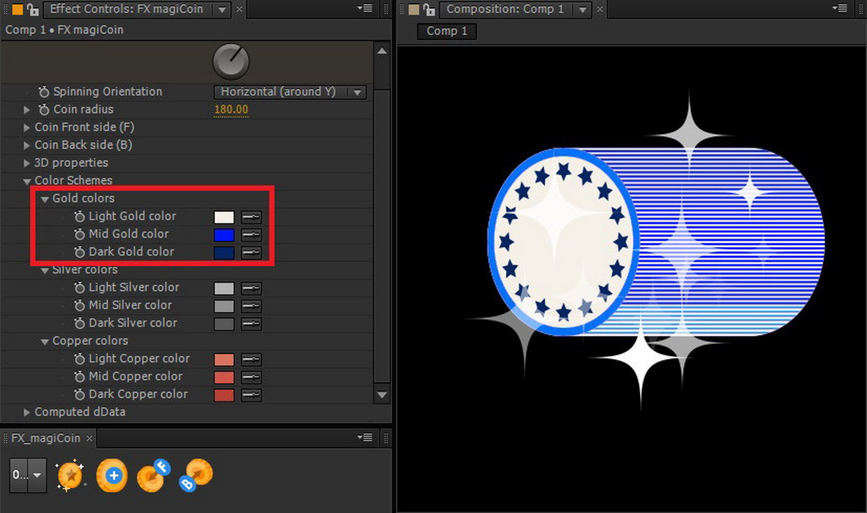 FX_magiCoin Script : TUTORIAL