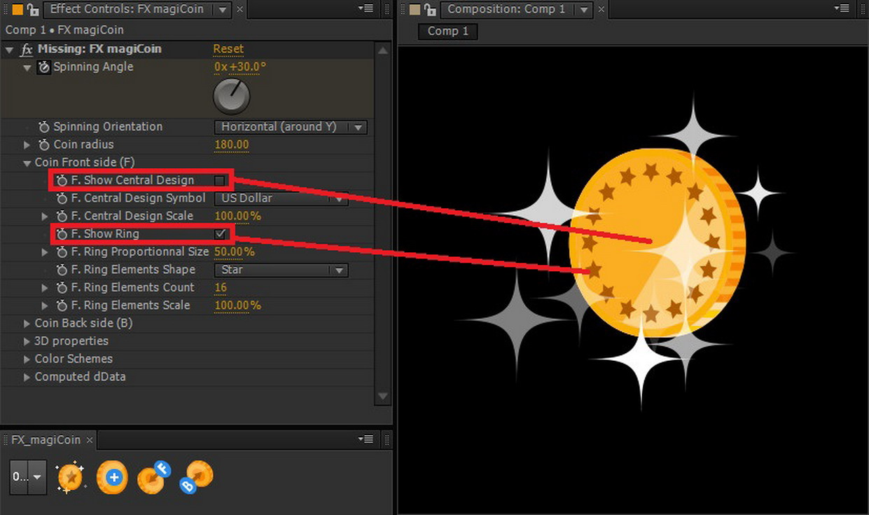 FX_magiCoin Script : TUTORIAL