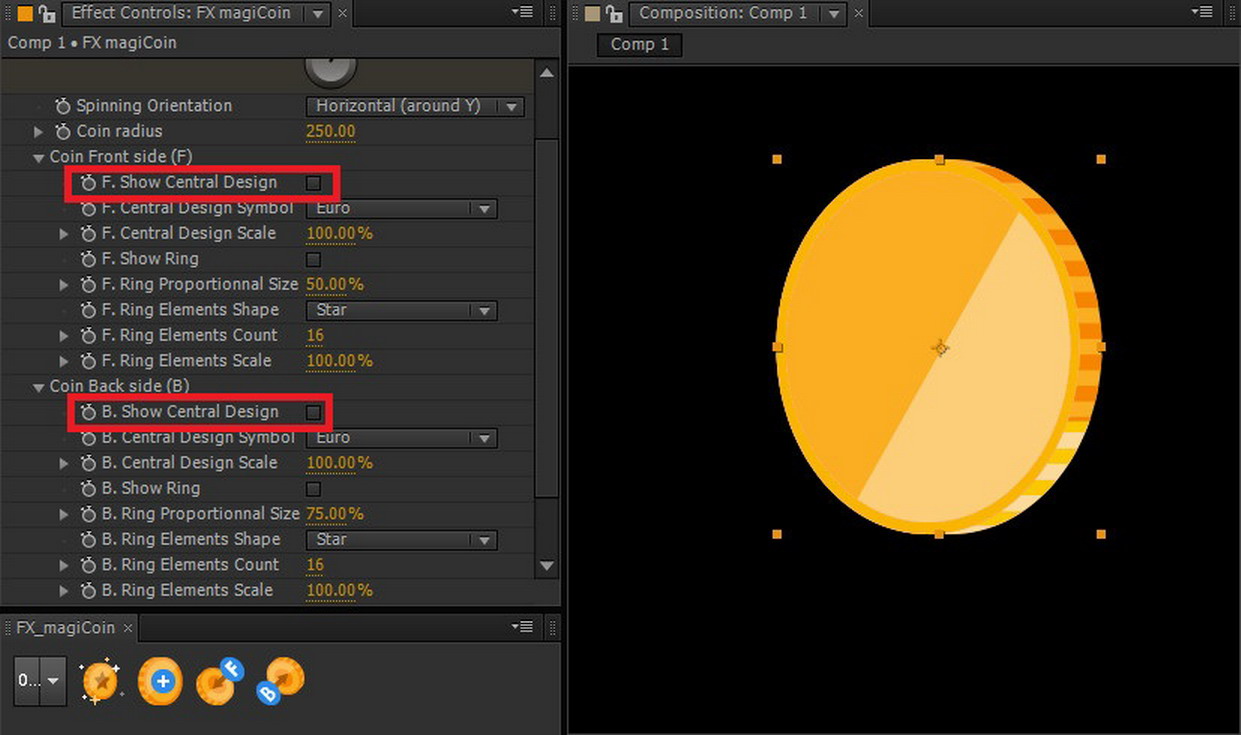 FX_magiCoin Script : TUTORIAL