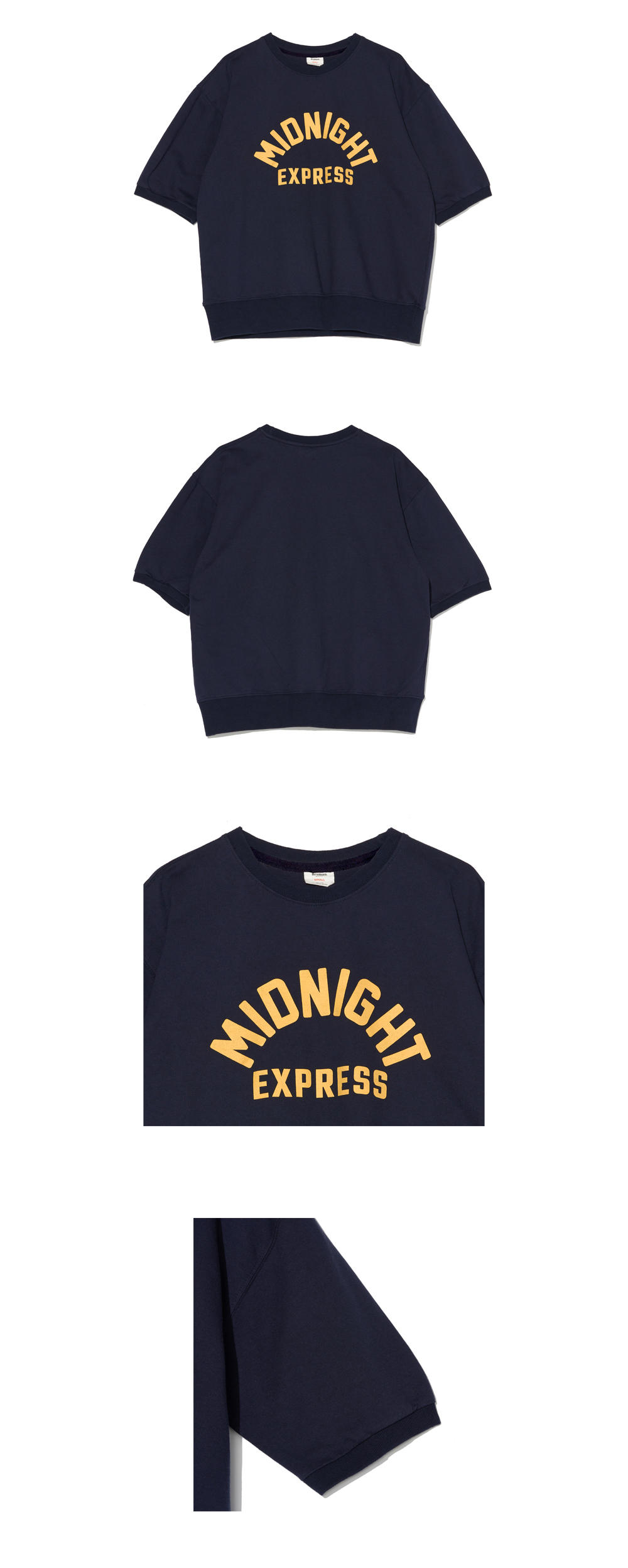 Express Sweat Shirt (Navy) : Bruman