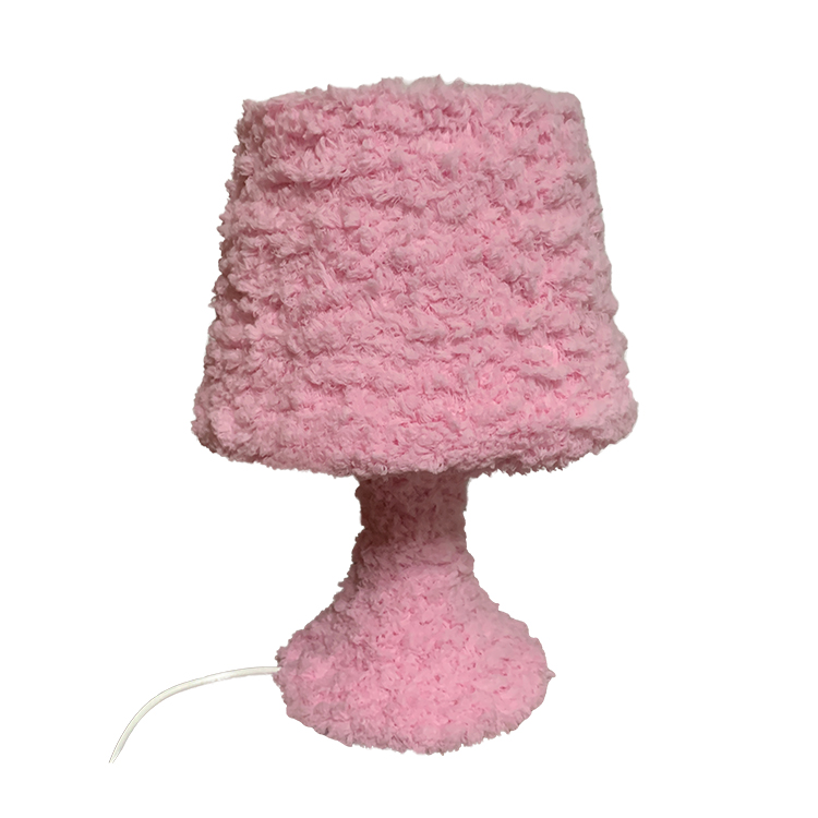 Fuzzy lamp (Pink) : 퍼지룸 fuzzyroom