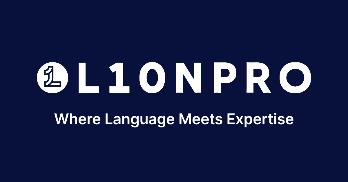 LIONPRO | Professional Translation, Localization & AI Data Solutions ...