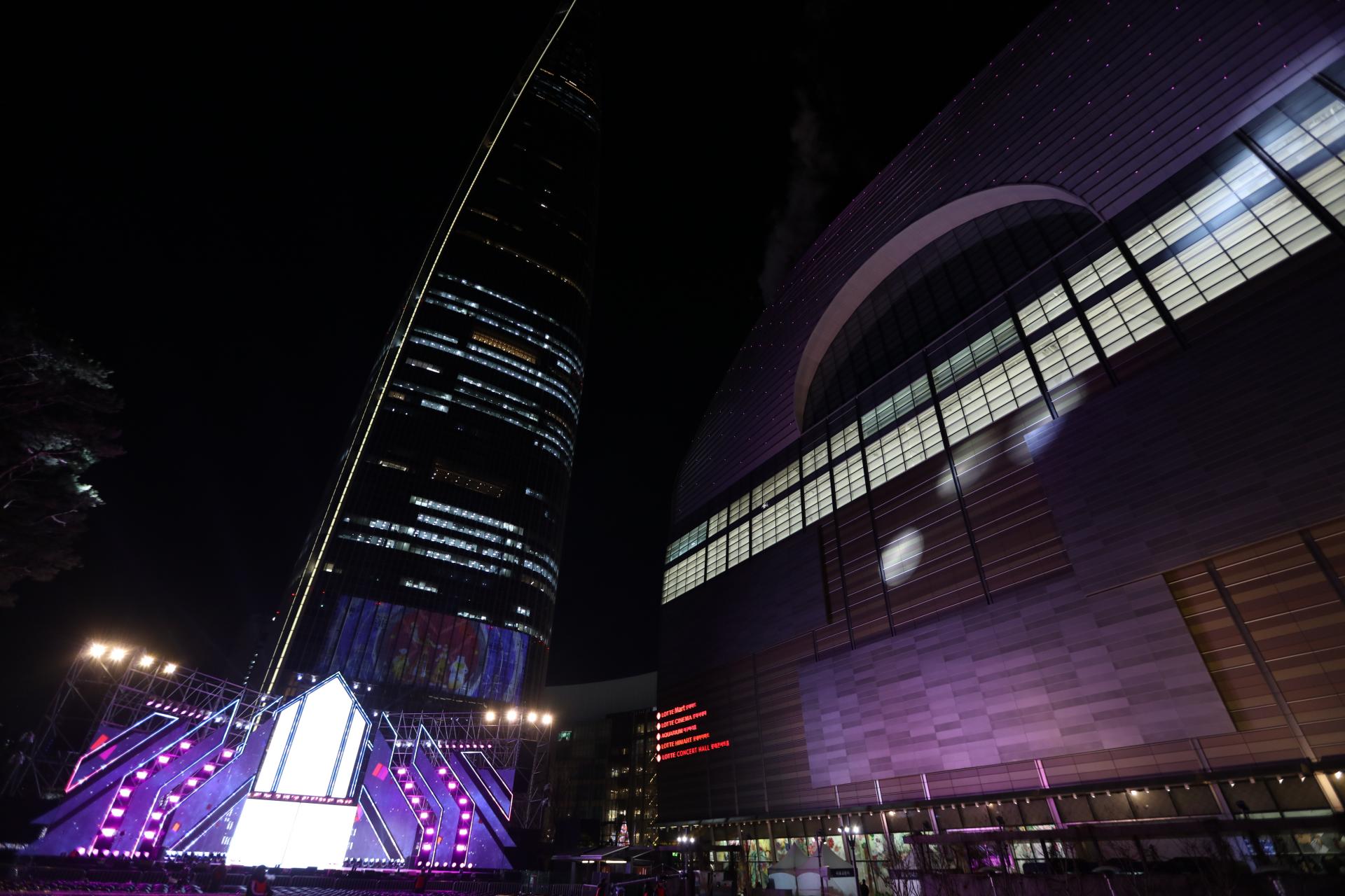 MBC 가요대제전과 함께하는 LOTTE WORLD TOWER 새해전야제 : works