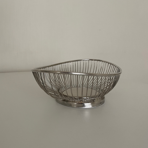 Silver Plated Wire Basket﻿ : La Sauce