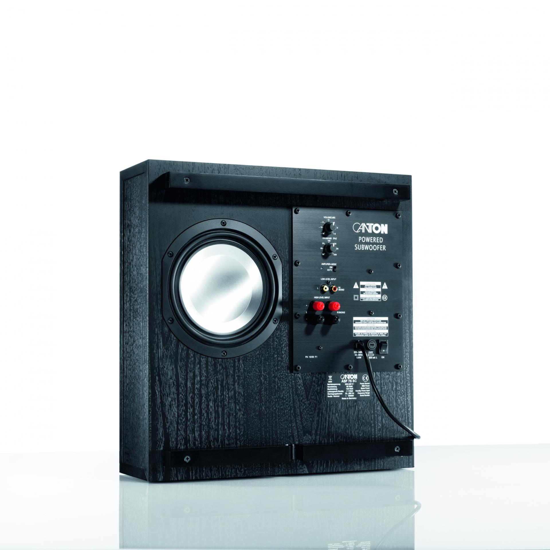 ASF 75 SC : canton hifi subwoofers