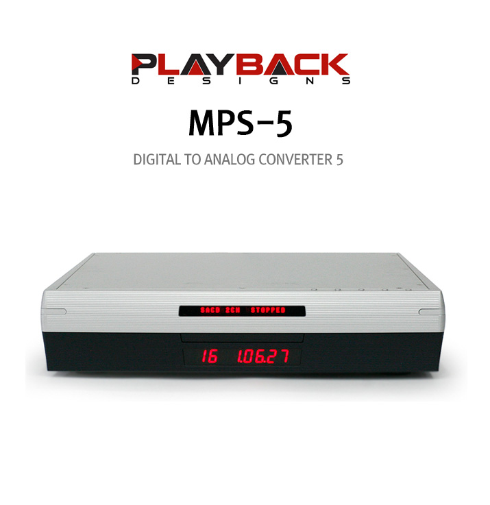 MPS-5 : playback cd/sacd player
