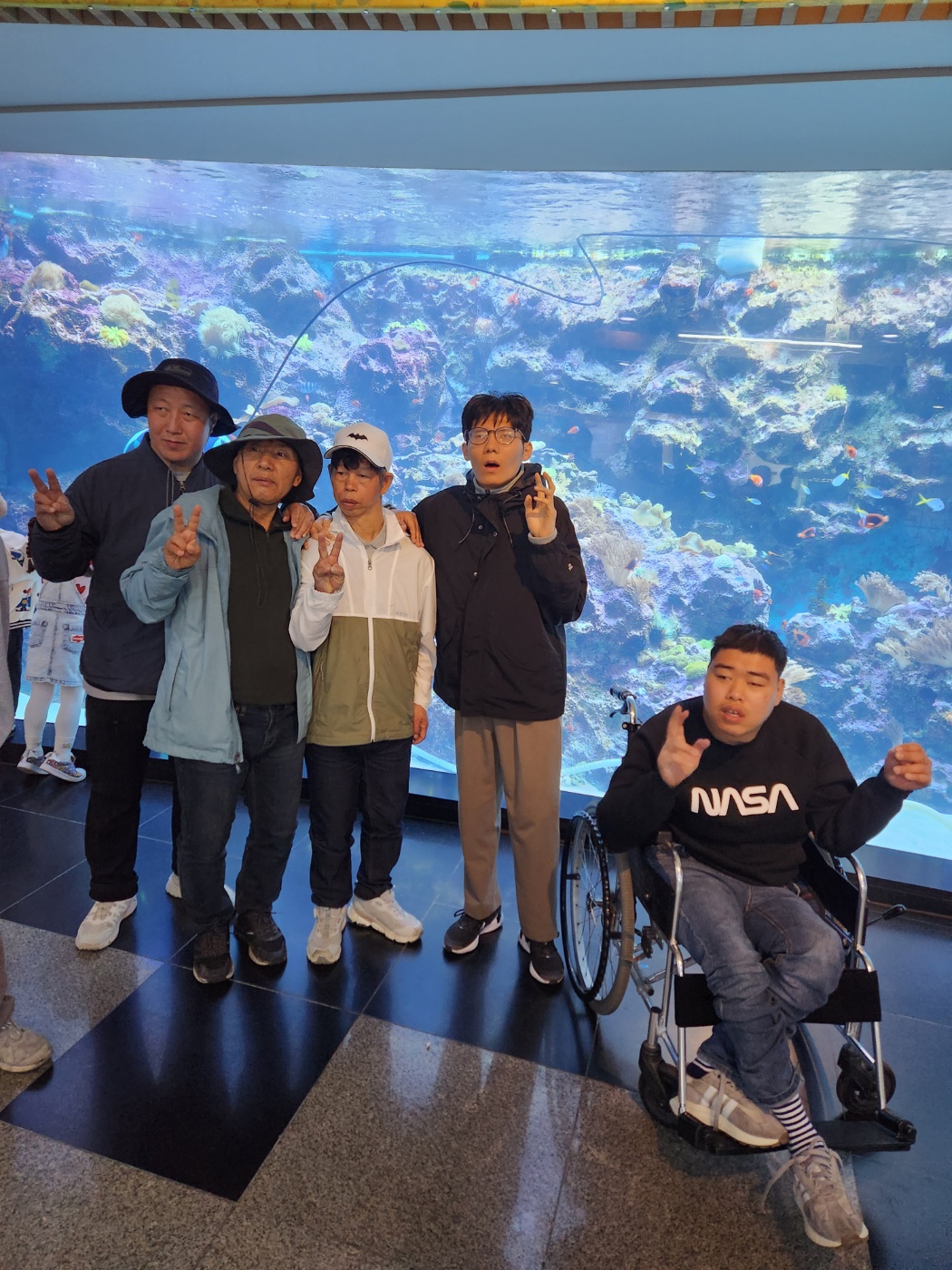 남자 자립홈 제주도 여행 한화 아쿠아리움 다산하늘센터