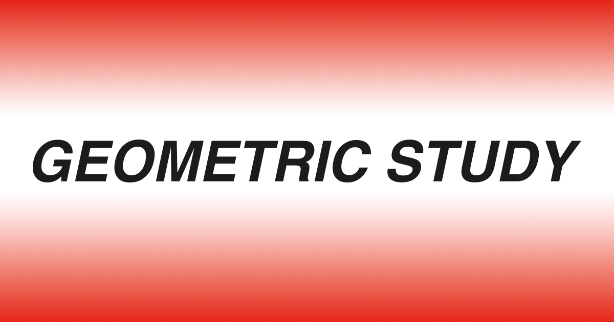 Geometric Study 지오메트릭 스터디