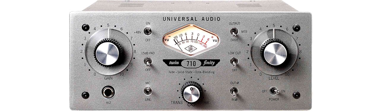 Universal Audio UA 710 Twin-Finity 유니버셜 오디오 프리앰프