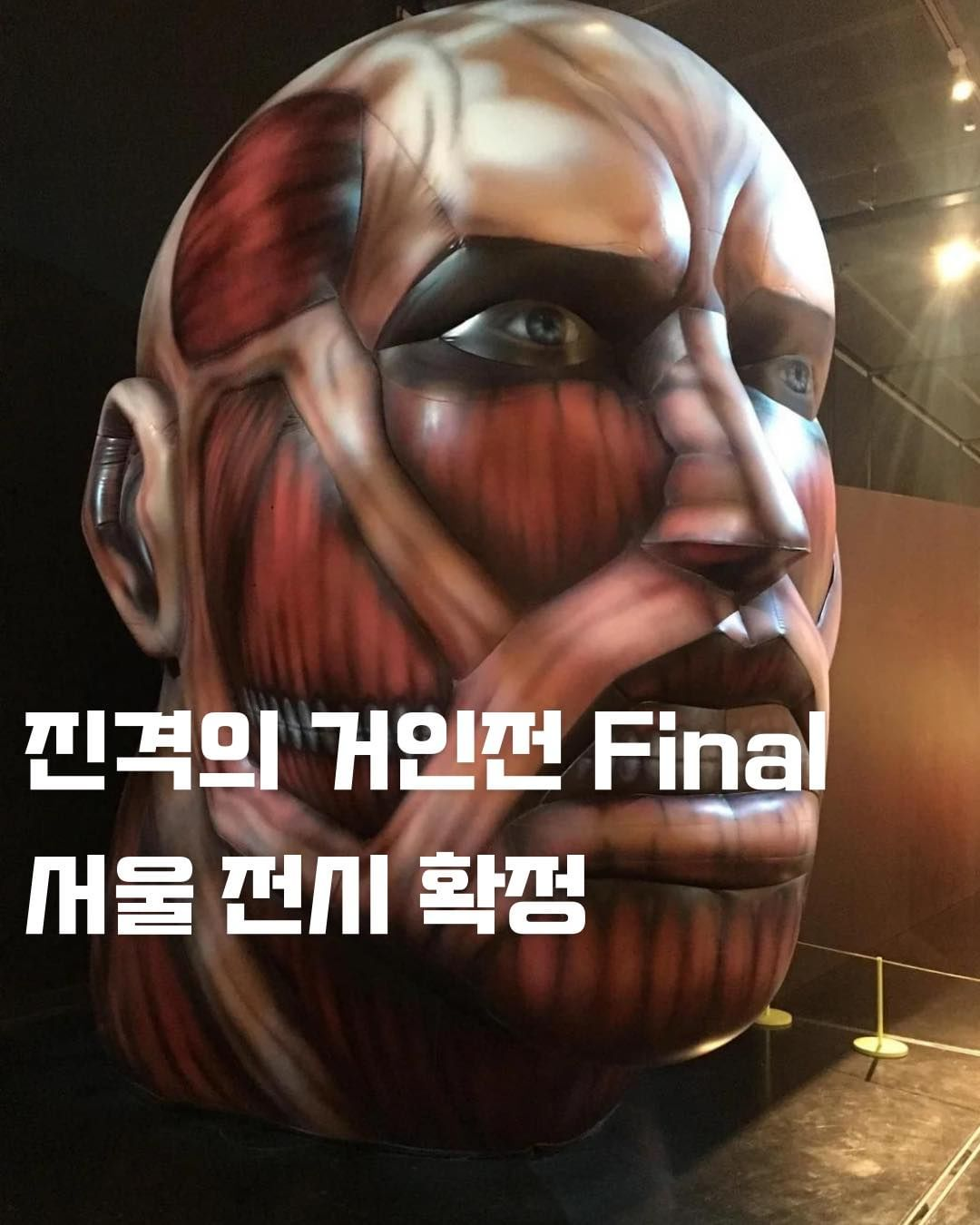 진격의 거인 전시회가 서울에서 열린다🔥 : 데일리패션뉴스 - dafanew
