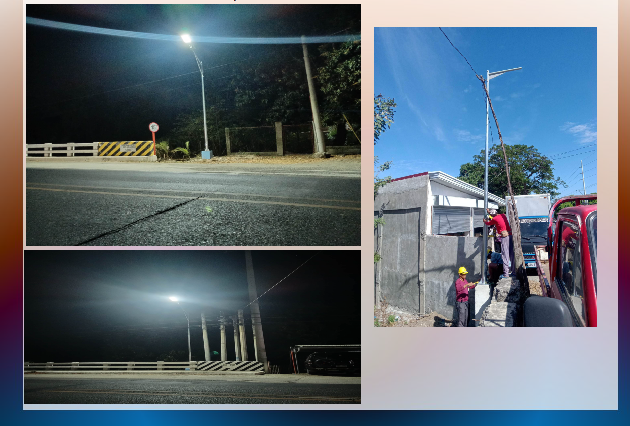 LGU SOLAR STREET LIGHTS PROJECT : A.I CCTV | CCTV Philippines | IP ...