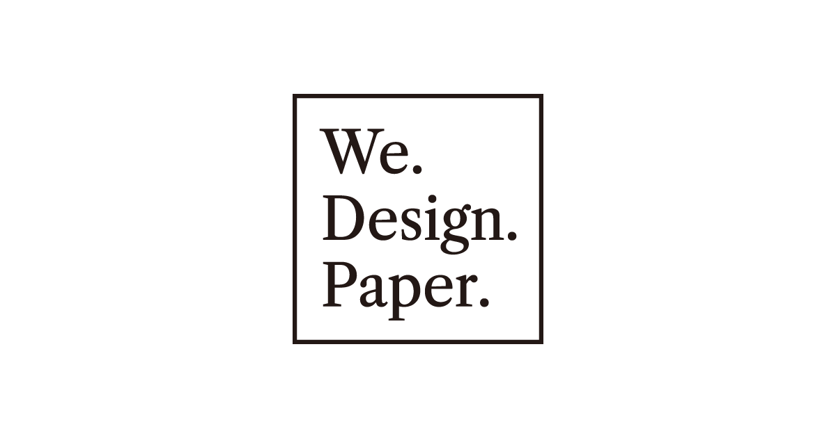 We. Design. Paper.