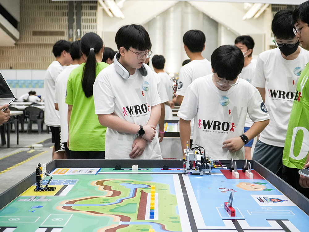 2023년 8월 13일 WRO 한국대회 2일차 대회 사진 : WRO KOREA