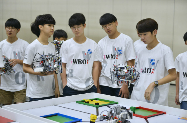 2017년 8월 13일 월드 로봇 올림피아드 인천 중등종목 사진 : WRO KOREA