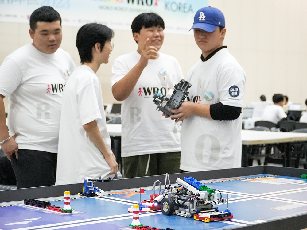 2023년 8월 13일 WRO 한국대회 2일차 대회 사진 : WRO KOREA