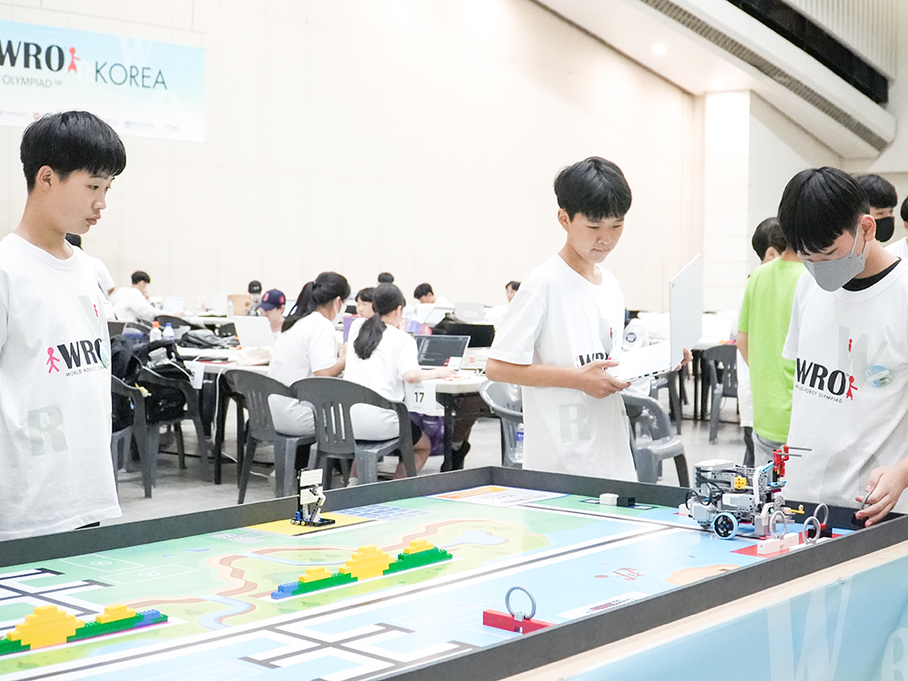 2023년 8월 13일 WRO 한국대회 2일차 대회 사진 : WRO KOREA