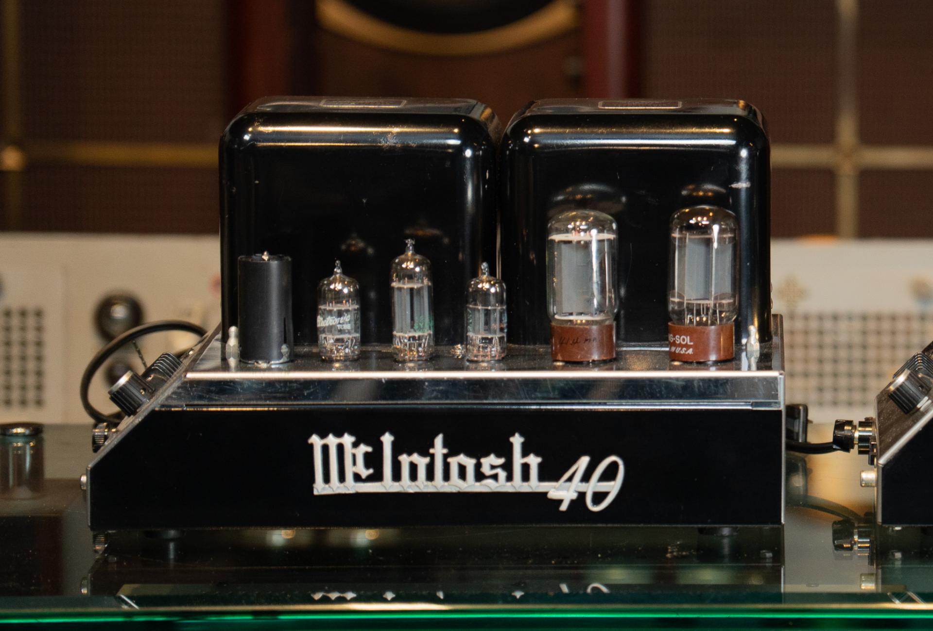 매킨토시 MC40 : 그레이스 오디오