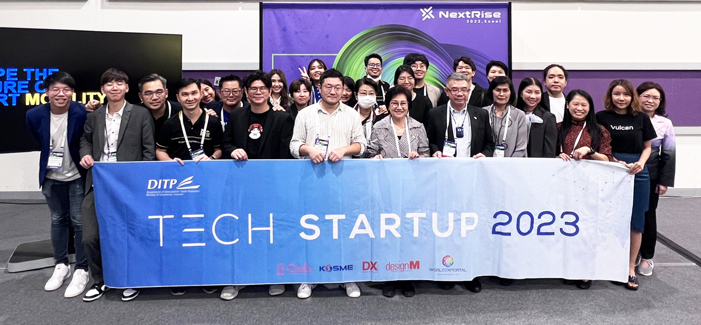 Korean-Thai Design M selects eight promising Thai startups to attend the Korean 'Nextrise' event ...