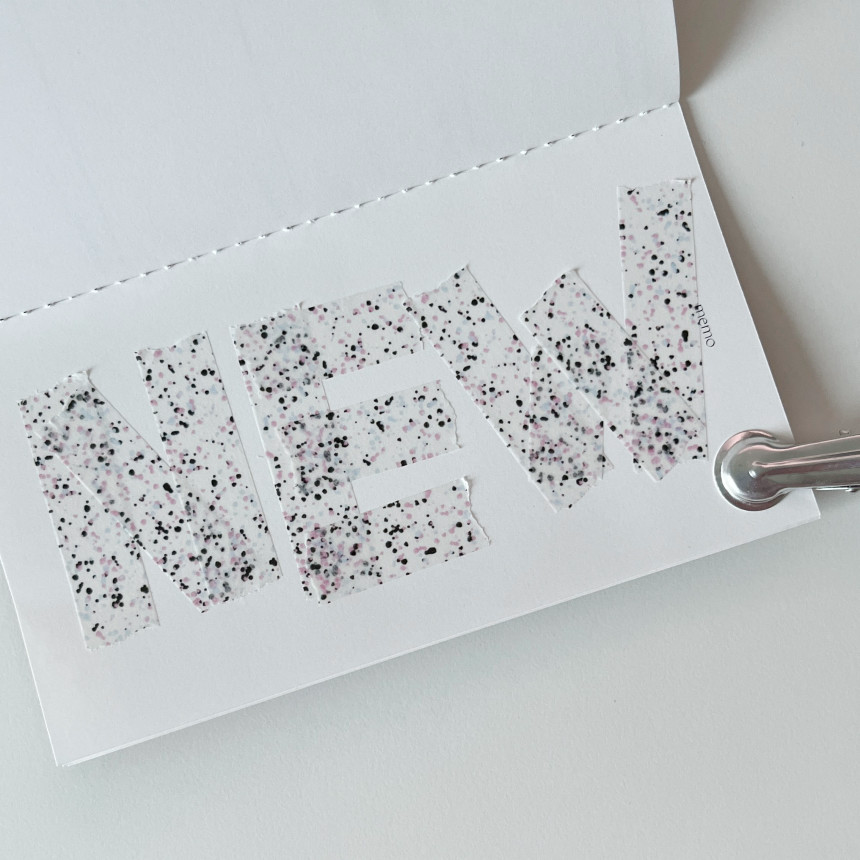 [페이지시즈닝] sparkle 마스킹테이프 pink-blue : 단길