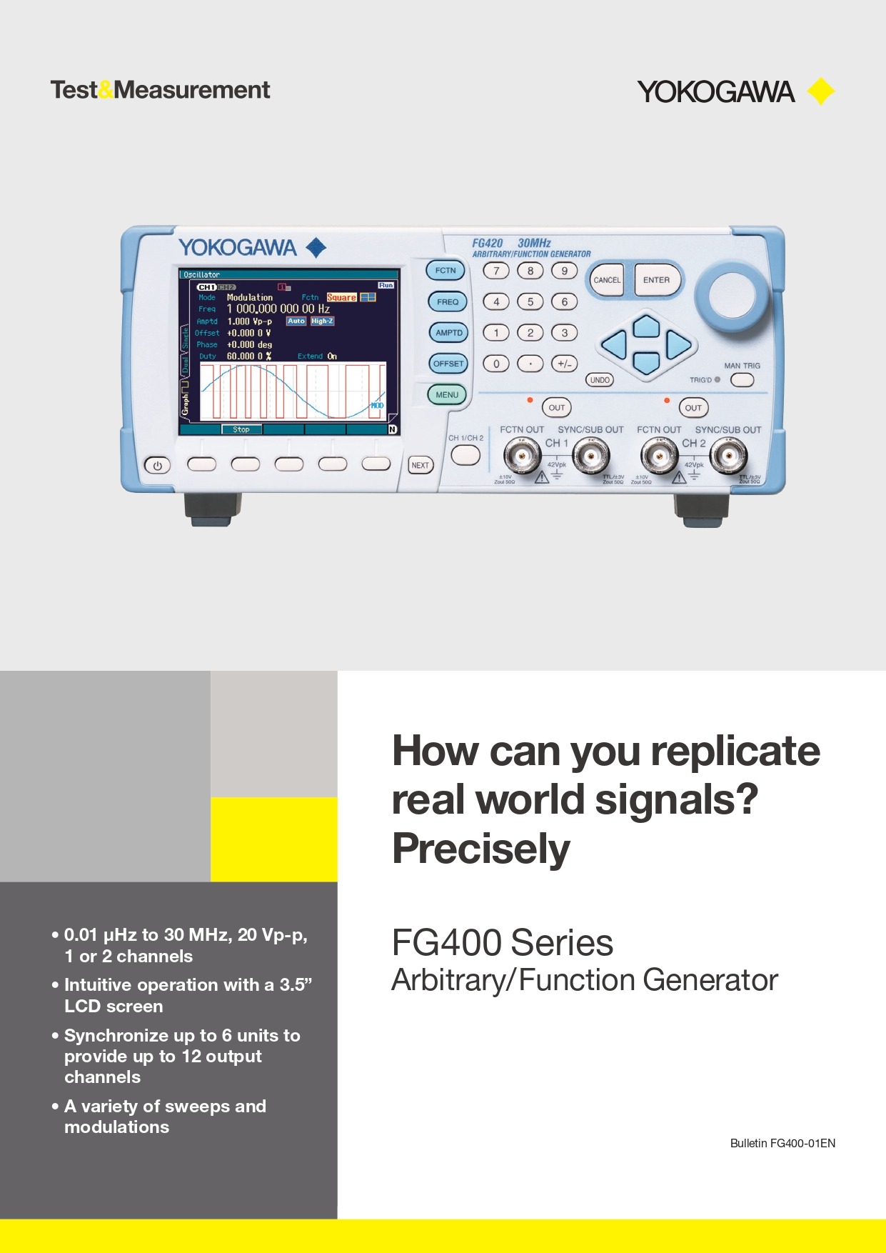 YOKOGAWA 요꼬가와 FG400 | 펑션제너레이터