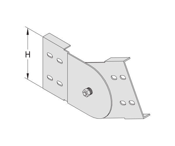 VERTICAL CONNECTOR : ㈜서한공업-제품소개- 케이블트레이-Ladder Type&Solid Bottom Type