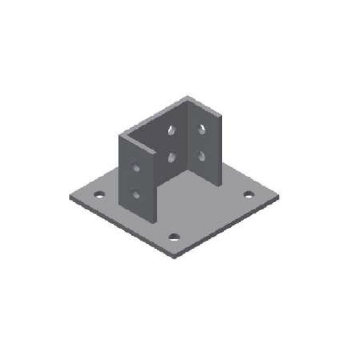 DOUBLE POST BASE : ㈜서한공업-제품소개- 케이블트레이-Cable Tray Support Materials