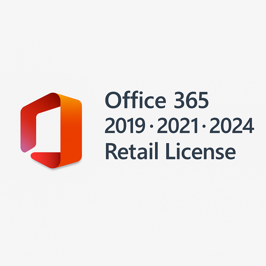 MS 오피스 365·2019·2021·2024 정품키 · Microsoft Office Retail License 즉시 발송