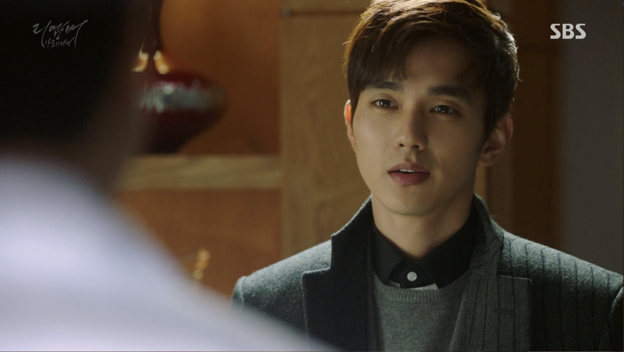 유승호님 비대칭 테일러드 코트 : Noir Larmes | 느와르라르메스