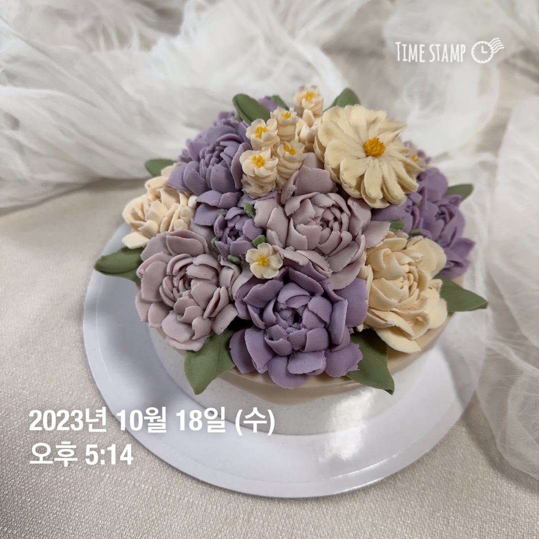 3주차 7번째케이크 : 한국케이크교육협회 아카데미