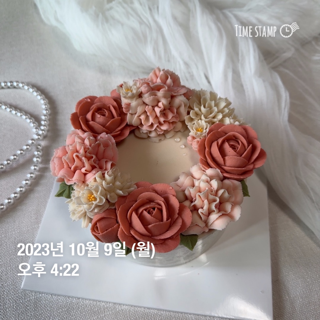 2주차 3번째 케이크 : 한국케이크교육협회 아카데미