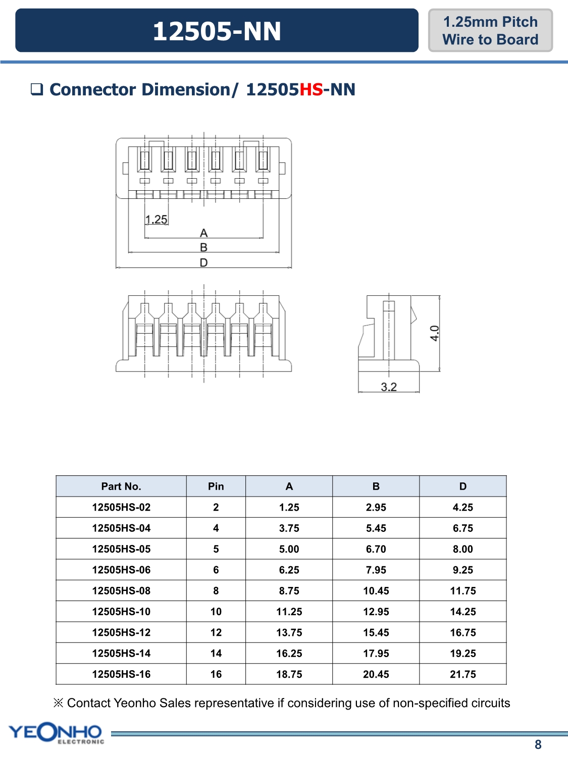 12505HS-02 / 연호전자 / 1봉 (1000개) 단가 9.5원 : 하네스몰
