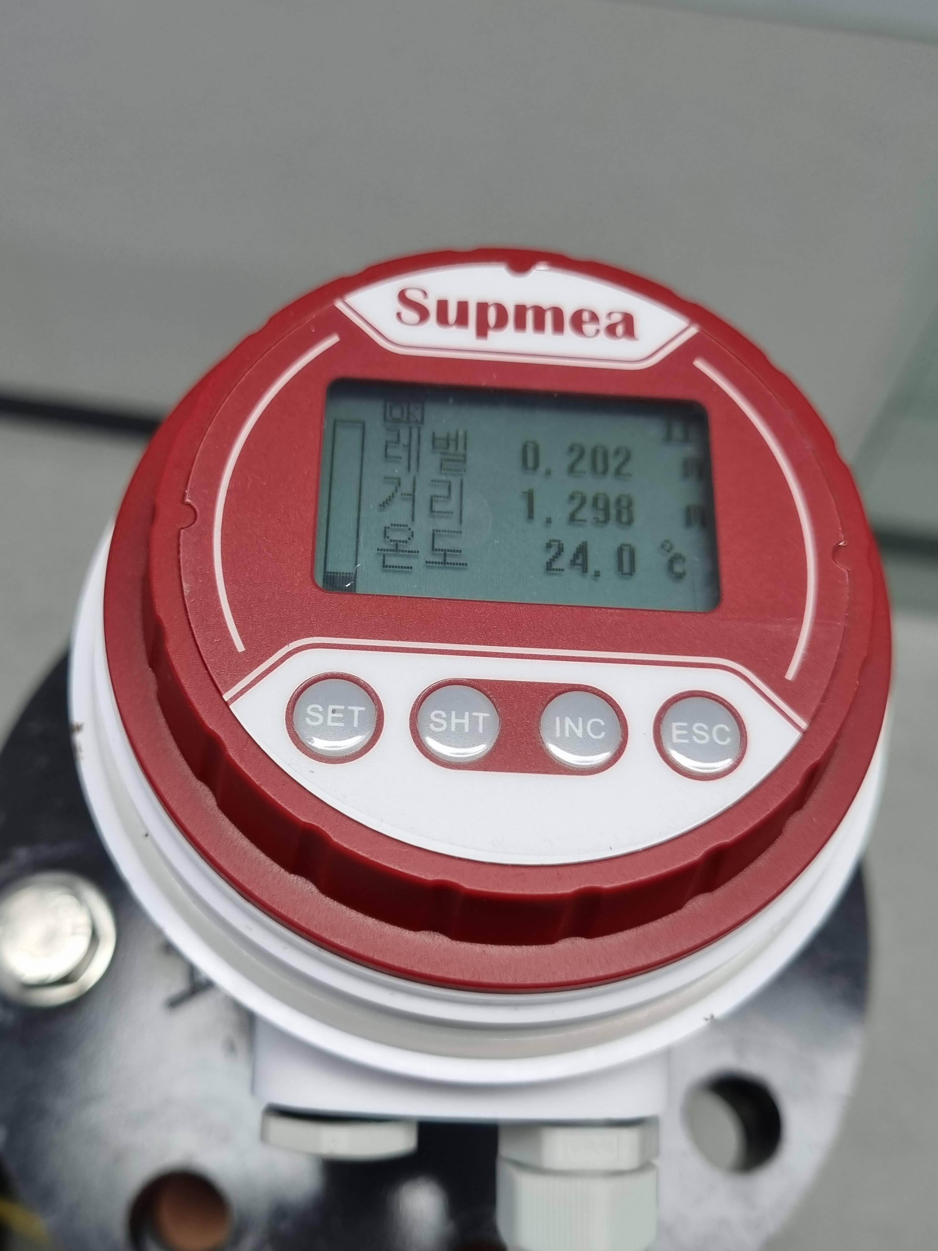초음파 레벨센서, 수위 측정 0.2m 테스트 (Supmea Level sensor MP-A) : Supmea
