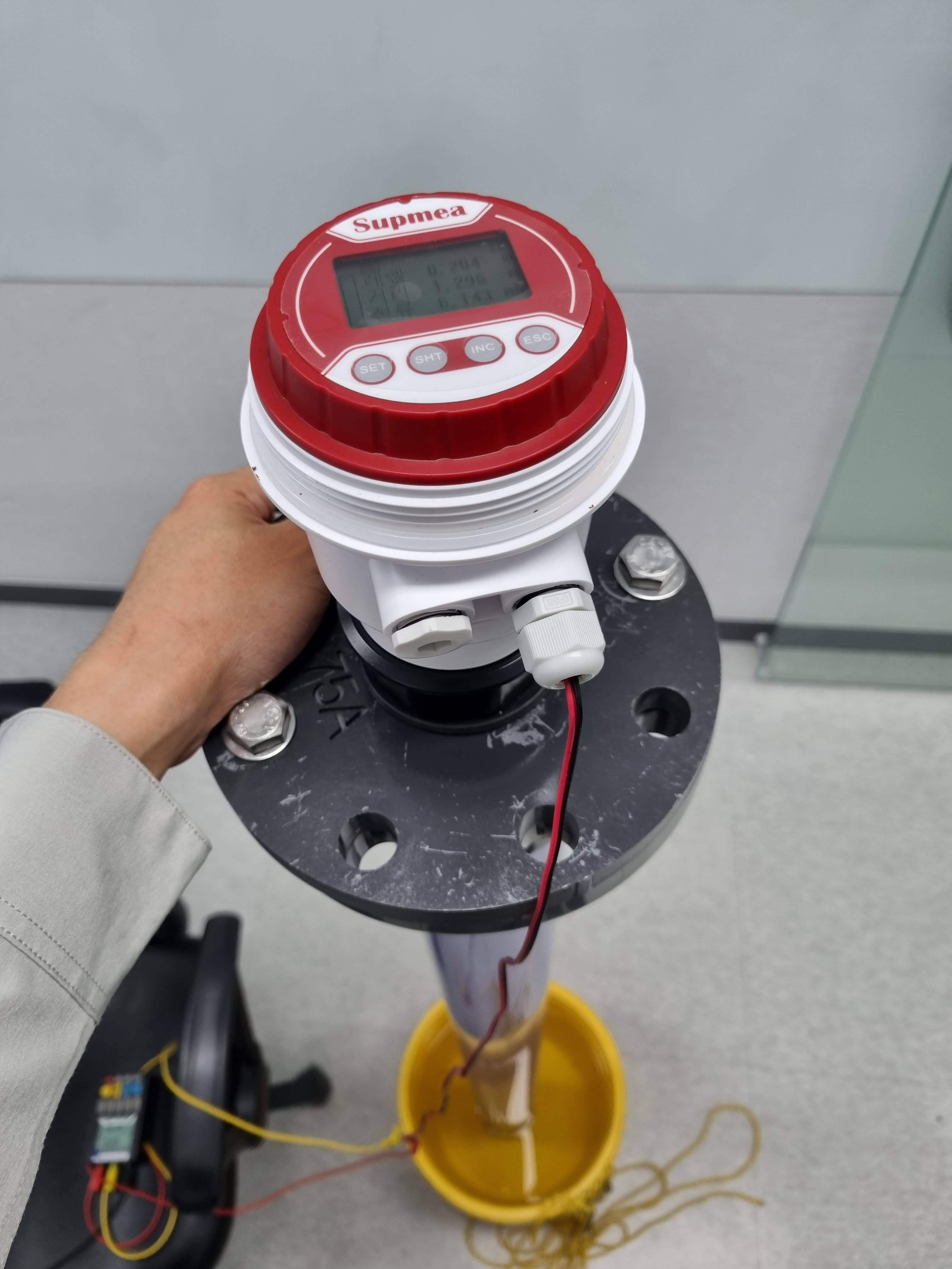 초음파 레벨센서, 수위 측정 0.2m 테스트 (Supmea Level sensor MP-A) : Supmea