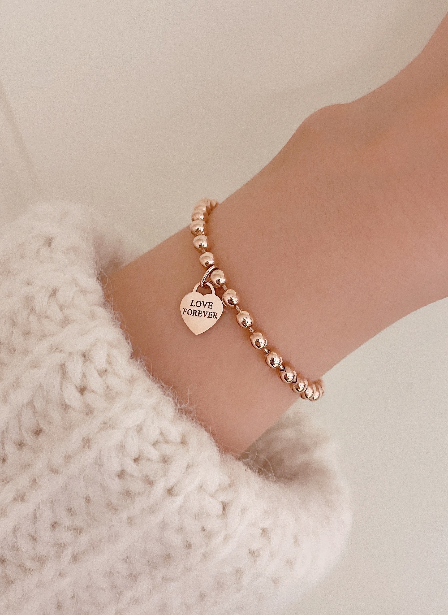 love forever 볼팔찌 : 어메종 Aumaison | 매일 착용하는 클래식 & 프리미엄 주얼리