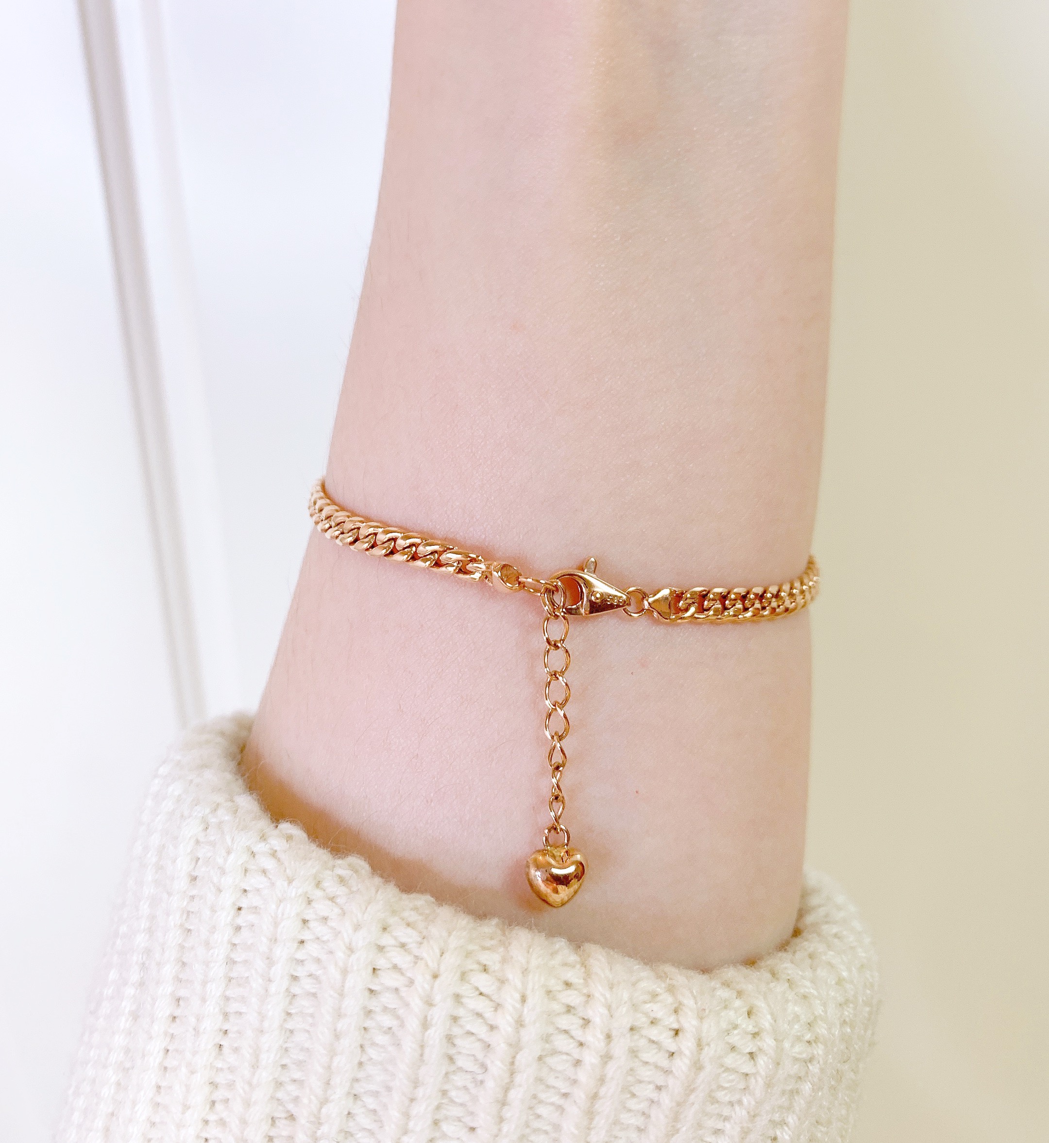 아티크 체인 팔찌 - SM : 어메종 - 14K | 18K 골드 주얼리 전문