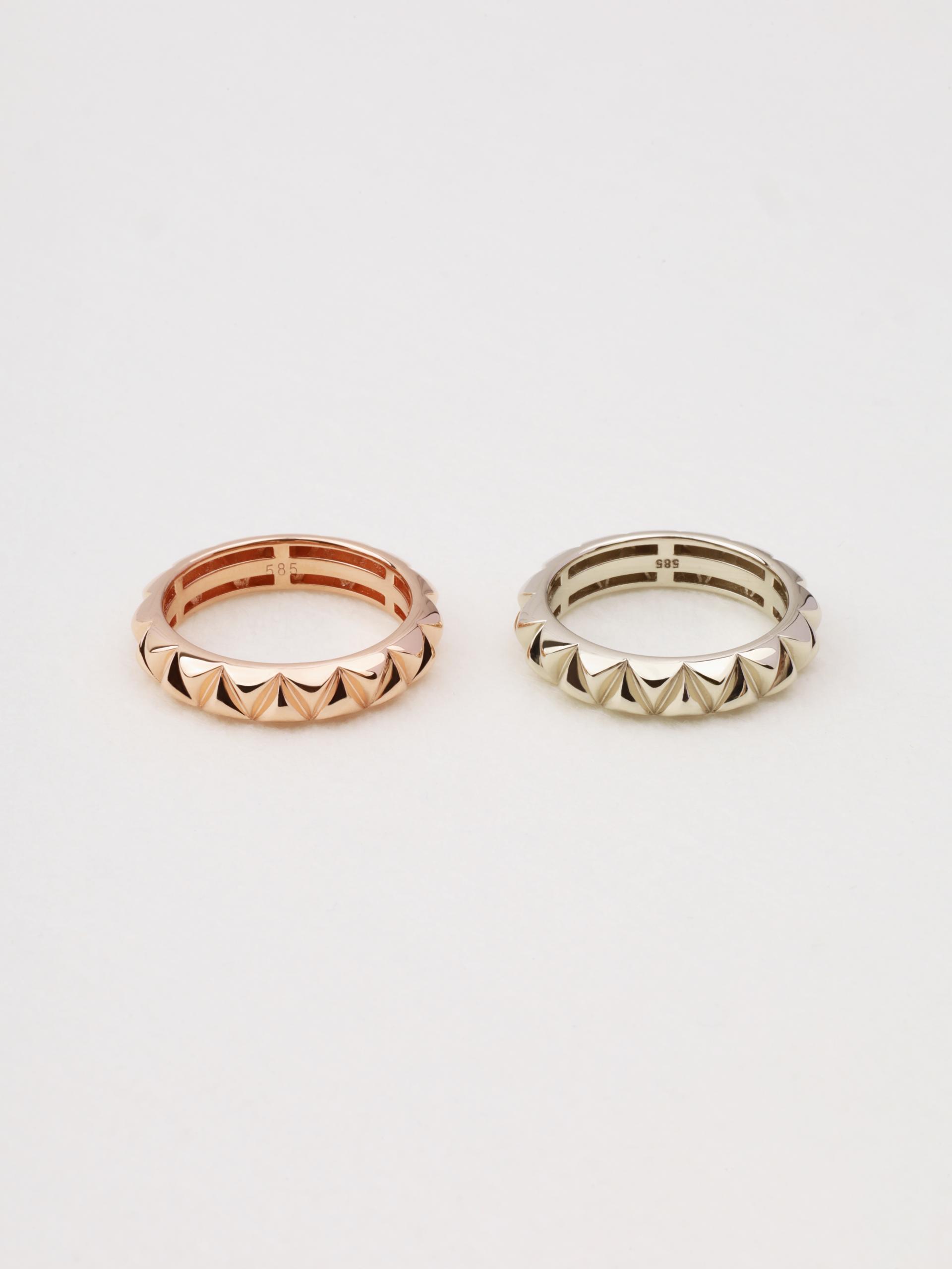 하퍼 볼륨 링 - SM : 어메종 Aumaison | 매일 착용하는 클래식 & 프리미엄 주얼리