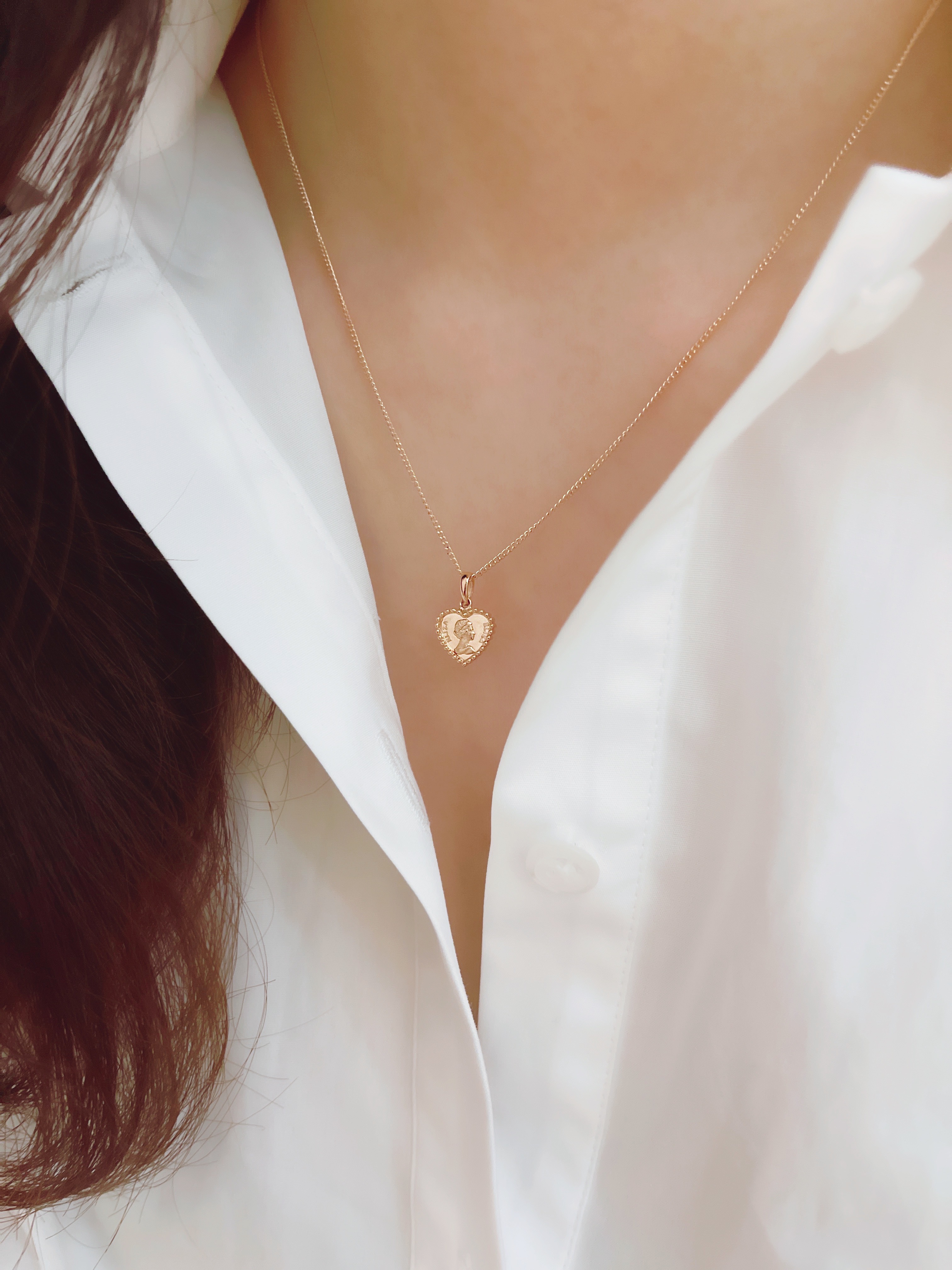 엘리자베스 하트 펜던트 : 어메종 Aumaison | 매일 착용하는 클래식 & 프리미엄 주얼리