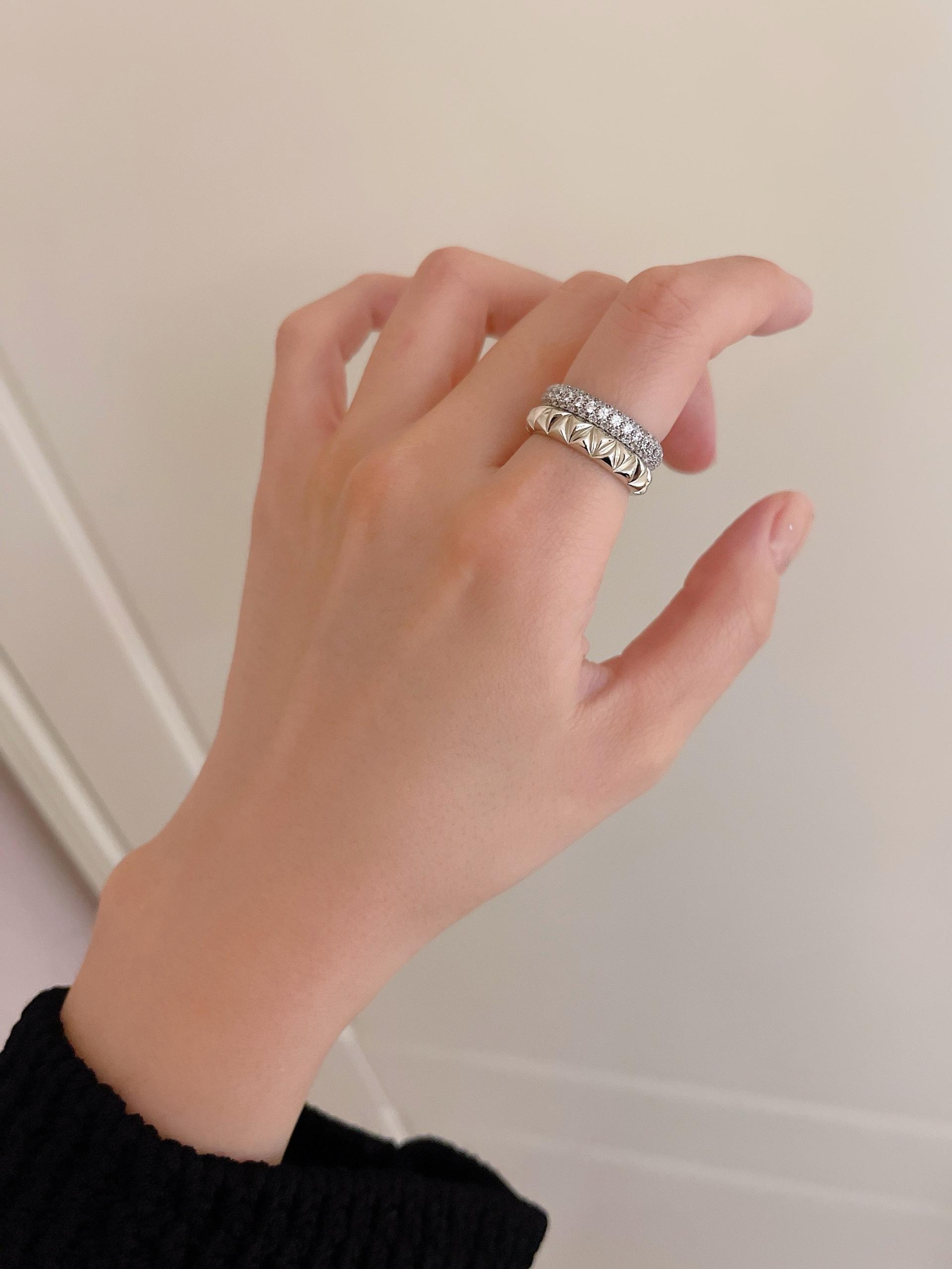 하퍼 볼륨 링 - SM : 어메종 Aumaison | 매일 착용하는 클래식 & 프리미엄 주얼리