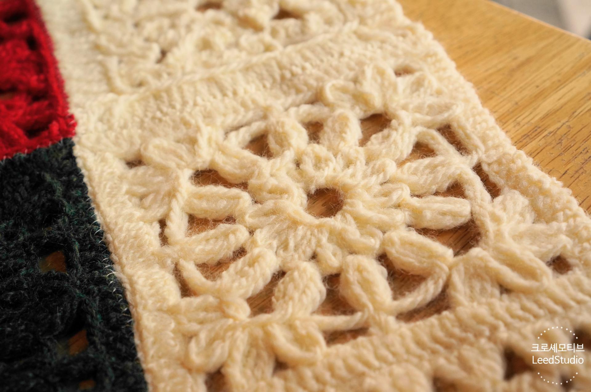 crochet motif embroidery set : LeedStudio